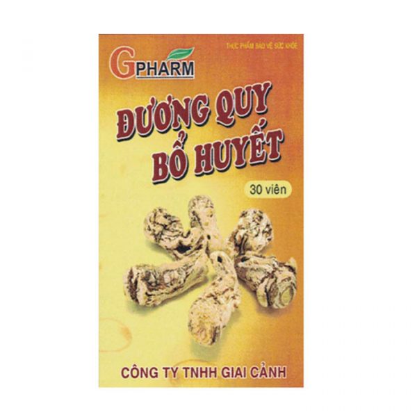 Đương Quy Bổ Huyết Gpharm 30 viên