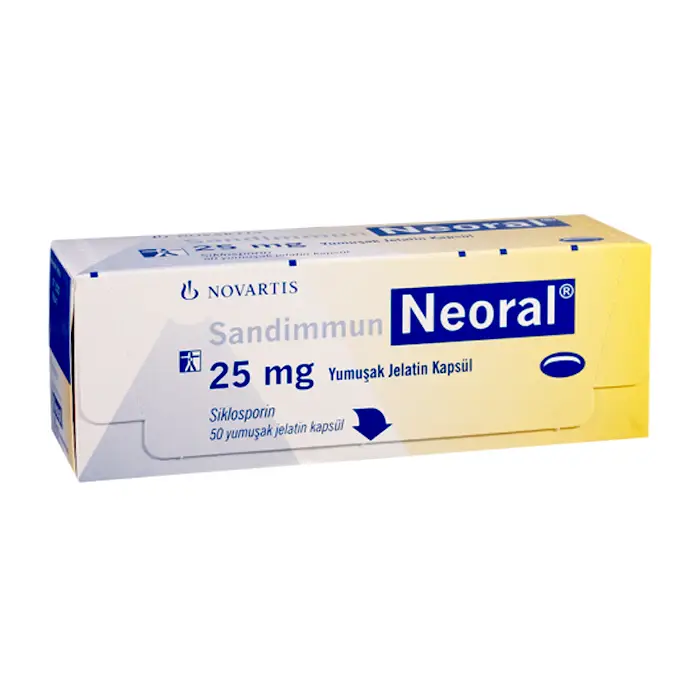 Neoral 25mg - Thuốc thải ghép Sandimmun 50 viên