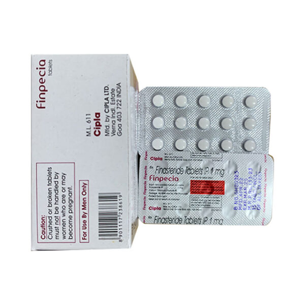 Finasteride 1mg – Finpecia Cipla 150 viên – Thuốc rụng tóc